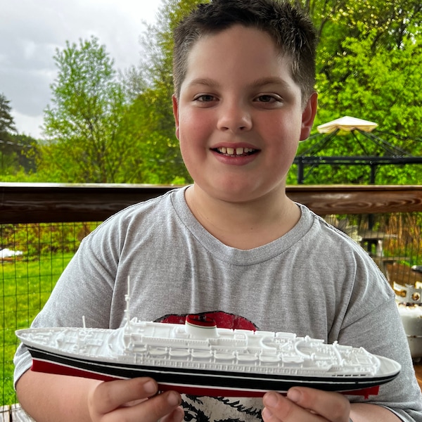 SS Andrea Doria Model 1 Foot in Length, Deluxe Display Model by ...