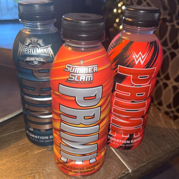 Prime WWE Special Limited Edition Meta Moon Red & Black Bottle - Etsy