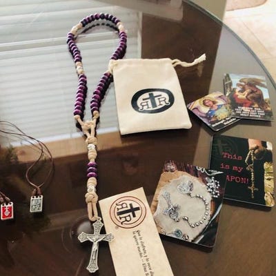 Rugged Rosaries the Living Simply Catholic Wood Rosary Minimalist ...