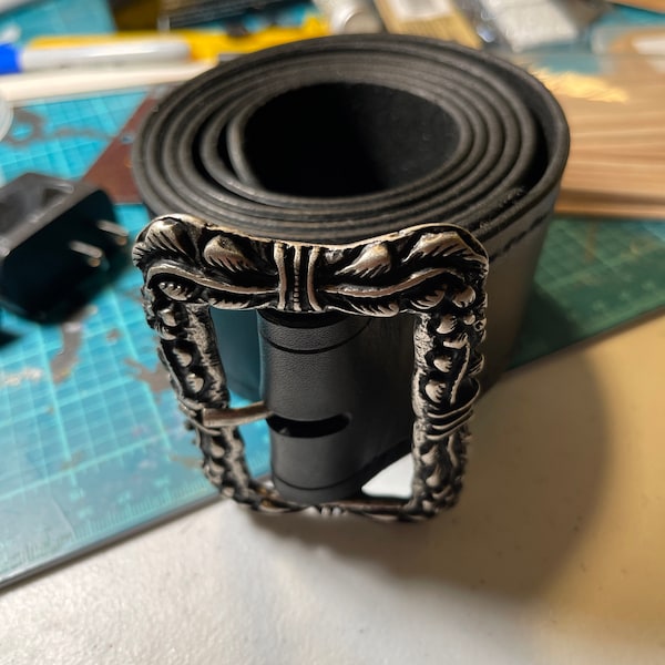 Swashbuckler Belt - Black or Brown - Made to Order - Hand-crafted, High ...