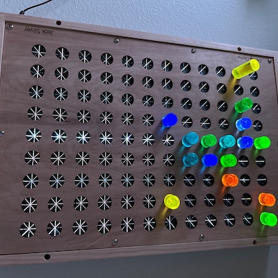 Giant Brite Light LED Pegboard Sensory Crafters LED Sensory Wall 47 X ...