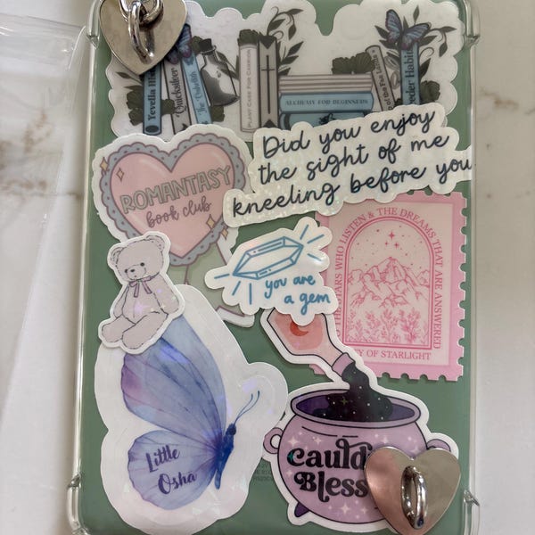 SKZ Bookshelf CLEAR Vinyl || Stray Kids Merch, SKZOO || Waterproof ...