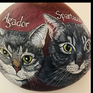 Custom Orders for Pet Portraits on Large 9x11 Rocks Flagstone, Slate ...