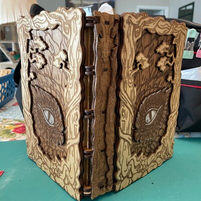 Laser-cut Gaming Card Box Template Bundle for DIY Enthusiasts. Laser ...