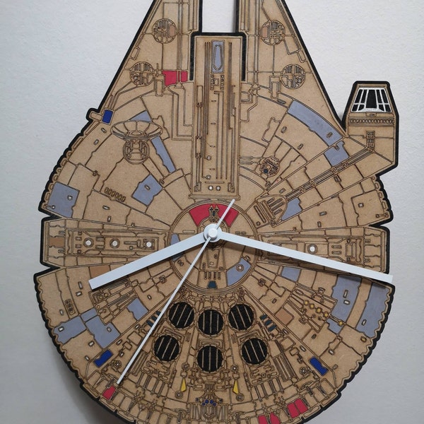 Millennium Falcon 3d Led Lamp ,vector File,instant Download,for Laser ...