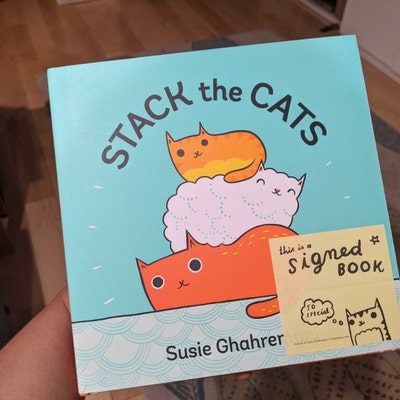 Child Gift, CAT Picture Book, STACK the CATS, Susie Ghahremani ...