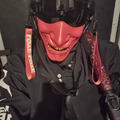 Cyberpunk 2077 Tactical Helmet Samurai Mask Photography Street Shooting ...