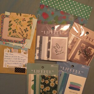 Die Cut Mini Letter Writing Set sweets / Furukawashiko / Writing Paper ...