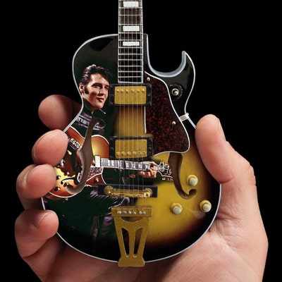 Elvis Collectible Elvis Presley '68 Special Hollow Body Mini Guitar - Etsy