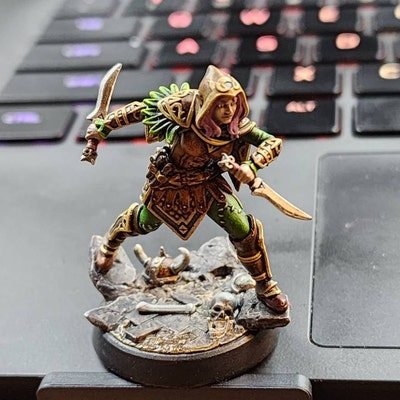 Orcs Assassins TABLETOP SCALE TTRPG Miniature White - Etsy