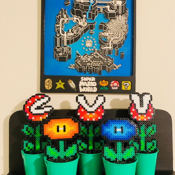 Large Retro Video Game Character | Game Room Decor | Nintendo Decor for ...
