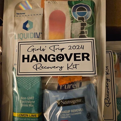 Men's Hangover Bag Only Bundle, Men's Hangover Survival Bags, Packs of ...