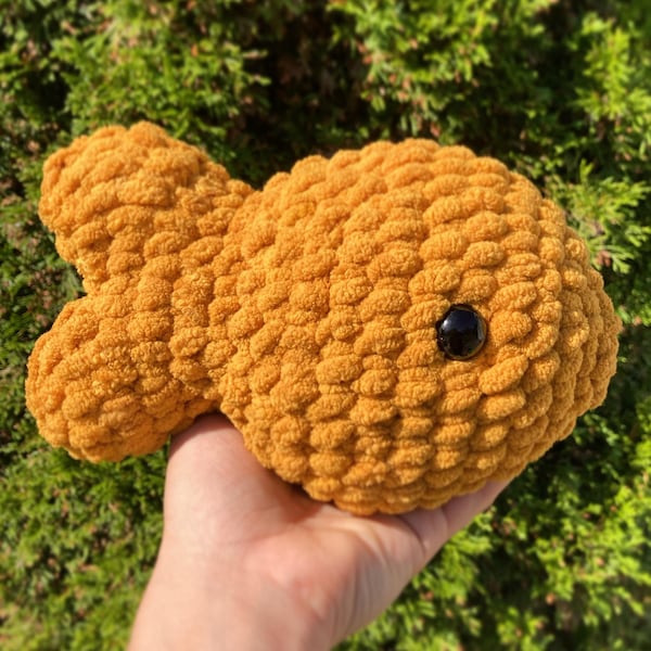 No Sew Goldfish Crochet Pattern, Goldfish Amigurumi Pattern, Goldfish ...