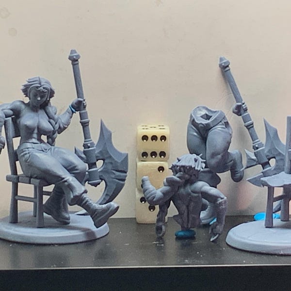 Demonic Acrobat Drunken Dwarf Demonic Circus 28mm 32mm Dnd Pathfinder ...