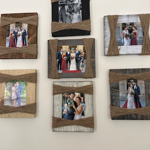 Rustic Clip Frames Rustic Frames - Etsy