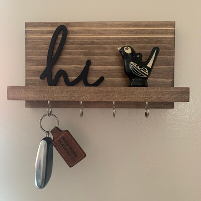 Modern Key Holder Entryway Organizer Key Hanger - Etsy
