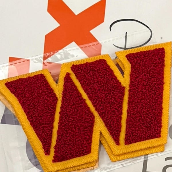 Chenille Letter Patches,colorful Chenille Patches, Varsity Letters ...