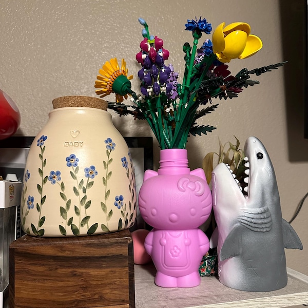 Forget Me Not Cat Urn, Blue Flower Dog Urn, Small Blue Flowers - Etsy