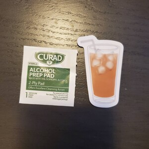 Long Sticker, White Line Art Sticker, Long Skinny Sticker for Water ...