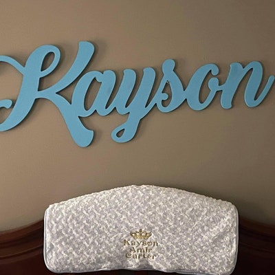 Wooden Baby Name Sign Personalized Name Sign for Nursery Decor - Etsy