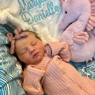 Waves Baby Blanket Under the Sea Ocean Baby Blanket Personalized Baby ...