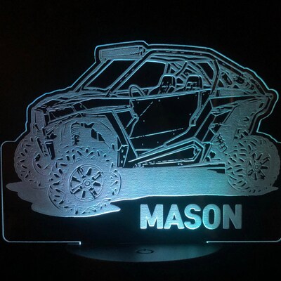 Personalized Monster Truck Night Light - Etsy