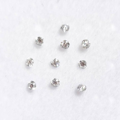 2MM Diamond Round Brilliant Cut Loose Gemstone Loose White Diamond ...