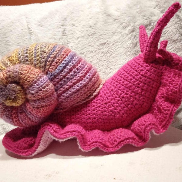 Add-on Round Snail Shell for Giant and Medium Snails Crochet Pattern by ...