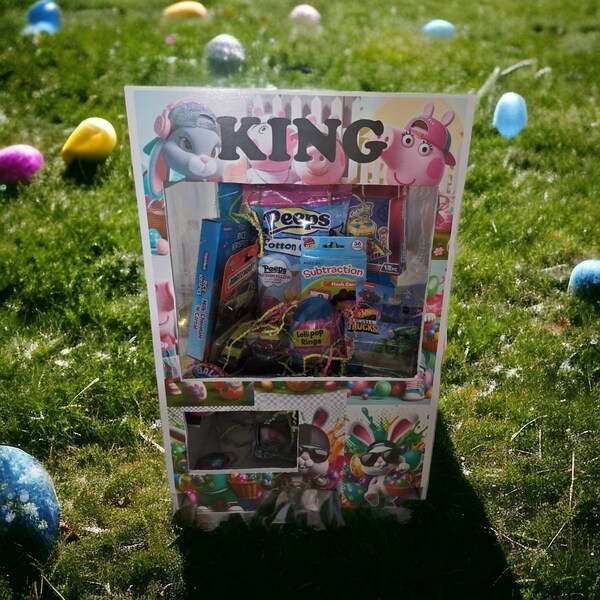 Claw Vending Machine DIY, Easter Basket, Templates, 3D Vending, Canva ...