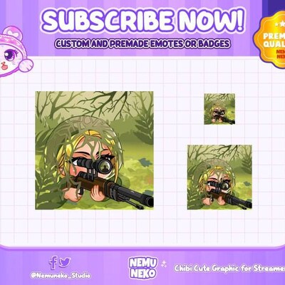 Custom Cute Stream Overlay Package / Twitch Overlay Commissions ...