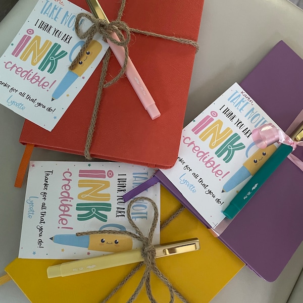 Cheers to A Great School Year Back to School Gift Tag, First Day of ...
