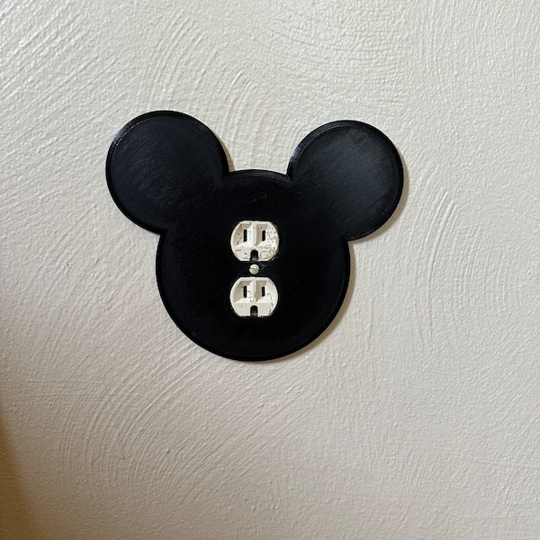 Mickey Mouse Head Light Switch Cover | Disney Mickey Mouse Electrical ...