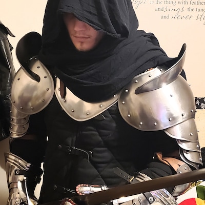 Distressed Black Wrap Cloak, Lightweight Cotton Shawl, Post Apocalyptic ...