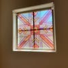 Custom Size Stained Glass Window Film Vintage Rectangular Shape Glass ...
