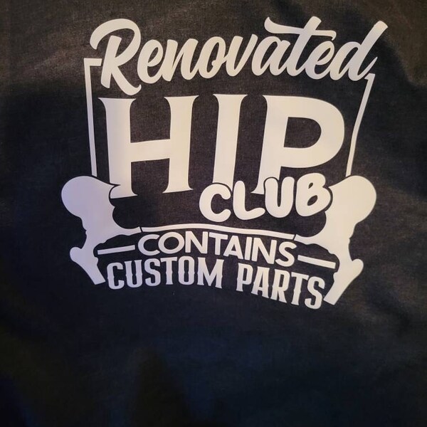Renovated Hip Club Contains Custom Parts, Hip Replacement Surgery Svg ...