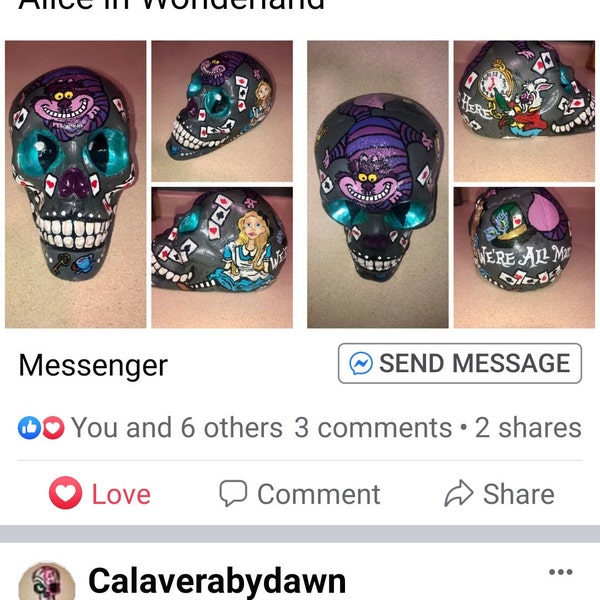 Sugar Skull Gifts, Personalized Memorial Gift, in Honor of Deceased, in ...