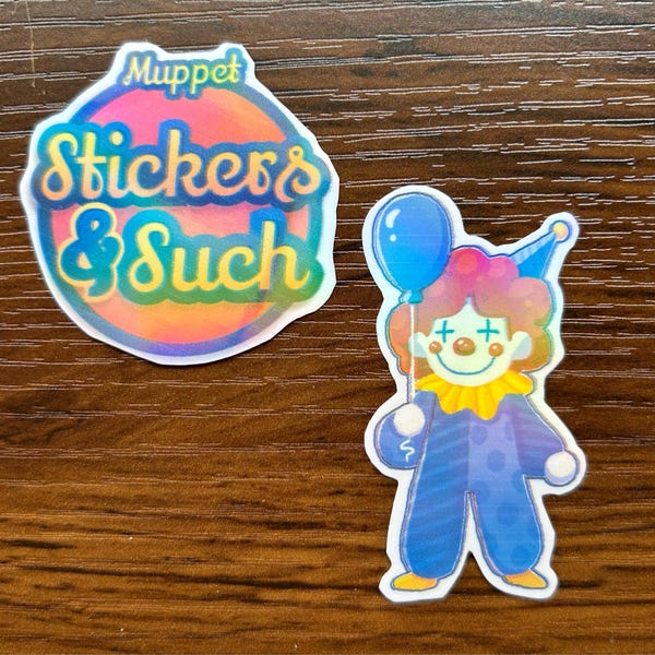 Cursed Emoji Clown Stickers! - Etsy