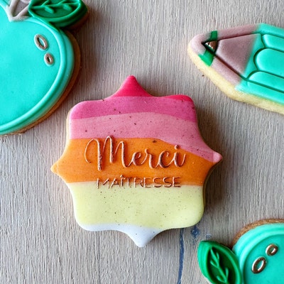 Merci Cookie Cutter Petit-beurre Merci Cookie Cutter - Etsy