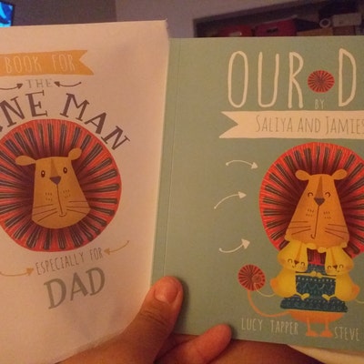 Personalised Dad Book for Father's, Father's Day Gifts, Birthday Gift ...