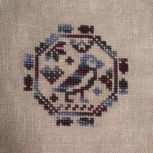 Quirky Quaker Snail PDF Pattern Cross Stitch Darling & | Etsy