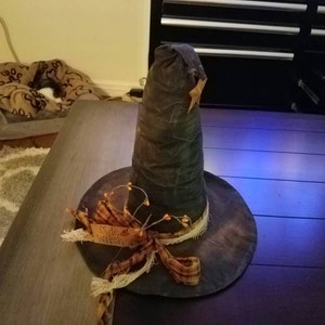 Primitive Witch Hat - Etsy