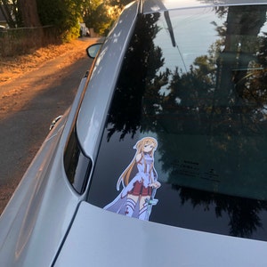 Skadi Vinyl Sticker Arknights Operator Anime Stickers | Etsy