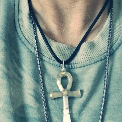 Flower of Life & Atlantis Ankh Crystal Grid/manifesting Crystal Grid ...