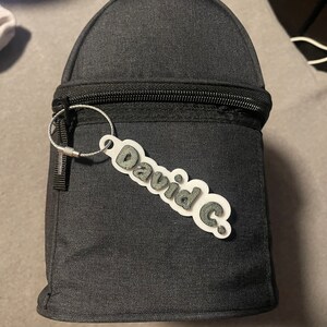 Custom Designs Personalized 3D Name Tags for Bags, Backpacks, Sports ...