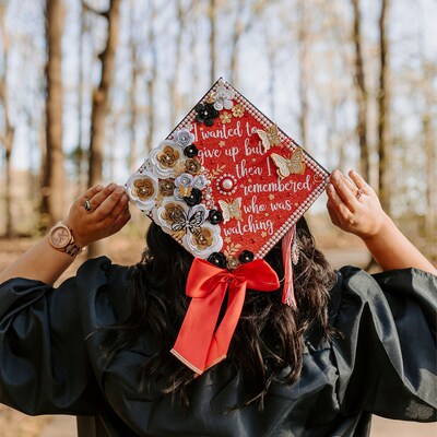 Custom Graduation Cap Topper Personalized Grad Cap Senior Class of Gift ...