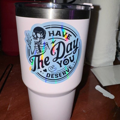 Holographic Skeleton Shark Sticker, Shark Sticker, Skeleton Sticker ...