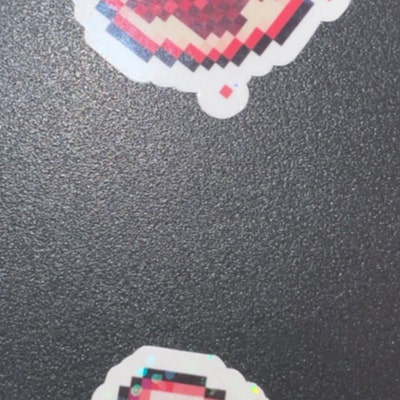Cute Pixel Stickers Kawaii Sticker Pack Holographic Stickers Vinyl ...