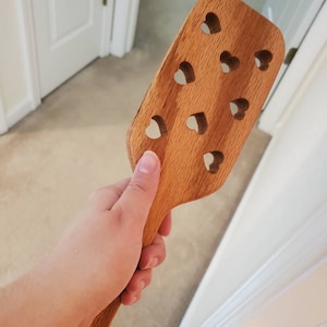 Wood Spanking Paddle Attitude Adjustment With Instructions - Etsy