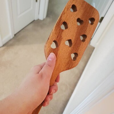 Wood Spanking Paddle Attitude Adjustment With Instructions - Etsy