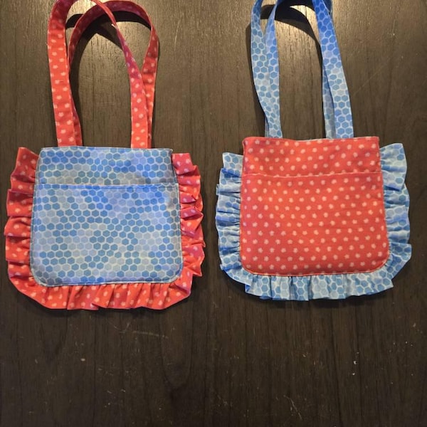 Ruffled Tote Bag Sewing Pattern: Kids Sizes (PDF Pattern) - Etsy